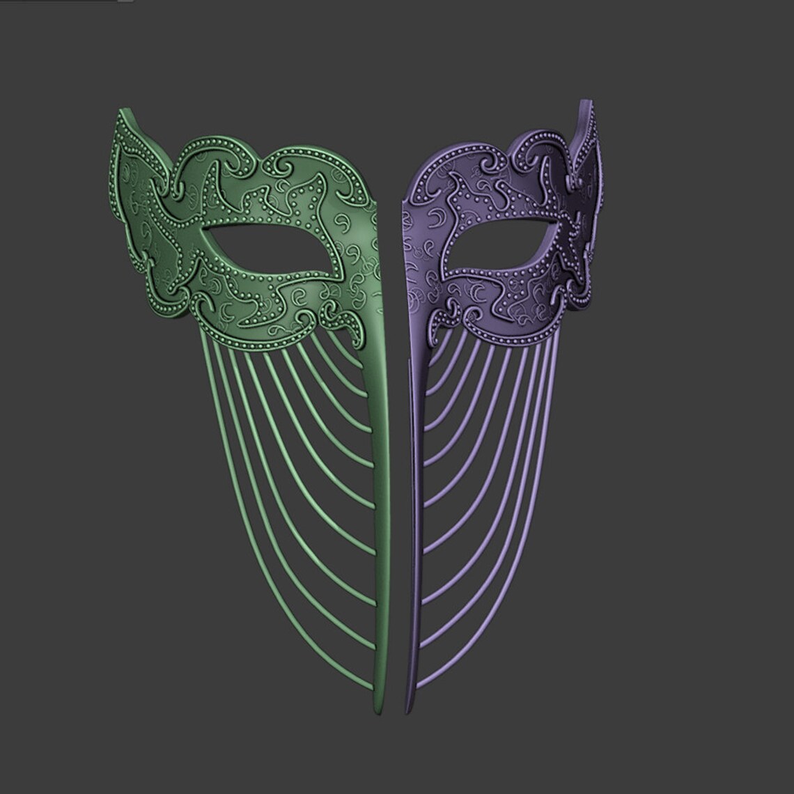 3D Model of Mother Miranda Mask From Resident Evil Village - Etsy