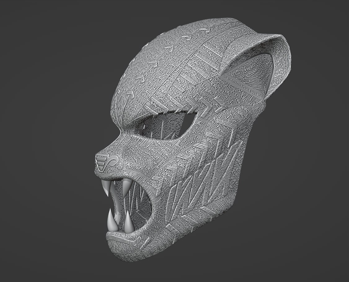 Black Panther Ceremonial Masks /STL 3D File for Printing - Etsy