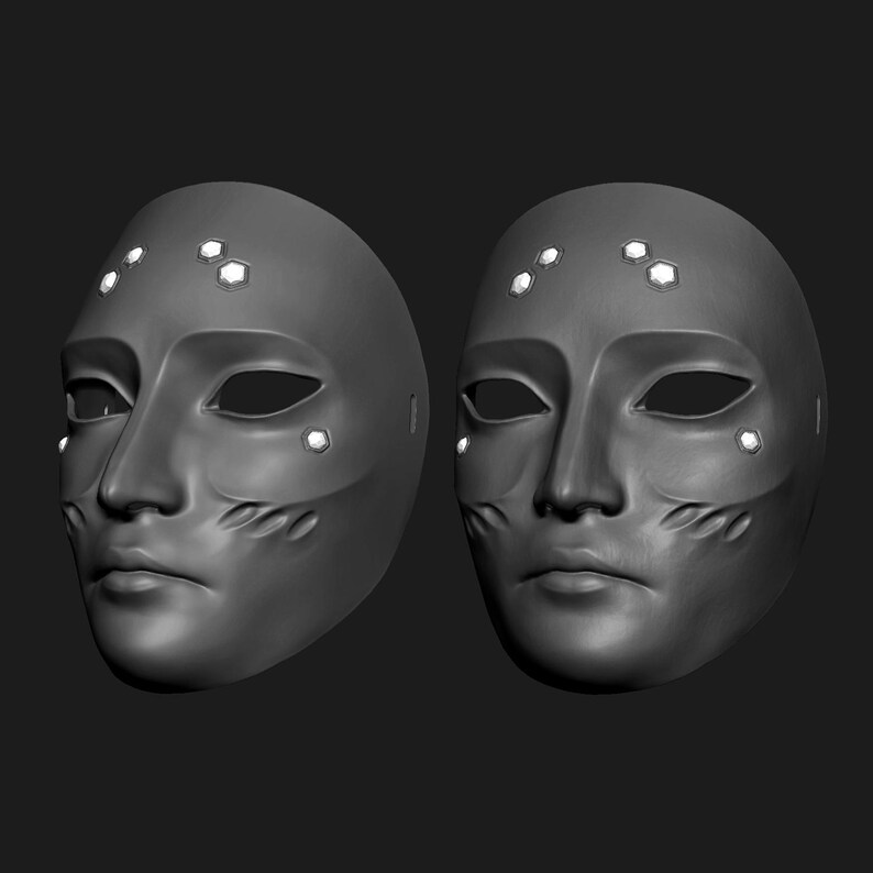 Elise Mask, League of Legends Black Rose Mask/ STL FILE for PRINTING - Etsy
