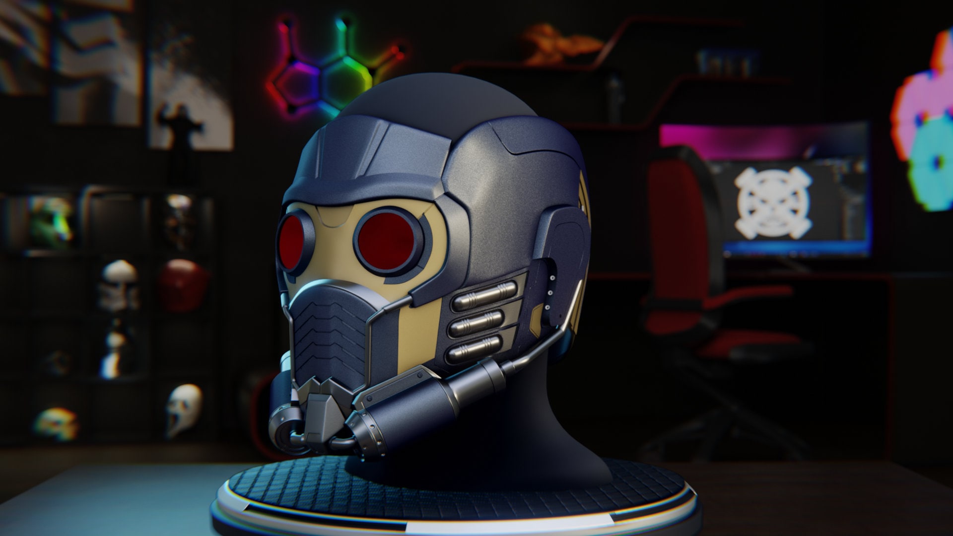 Star-lord Helmet From Guardians of the Galaxy - Etsy