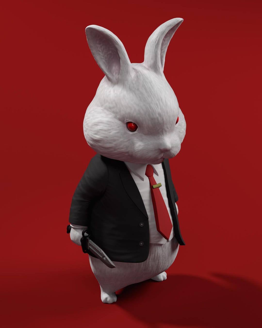 Hitman Bunny Toys / STL FILE for 3D Printing - Etsy