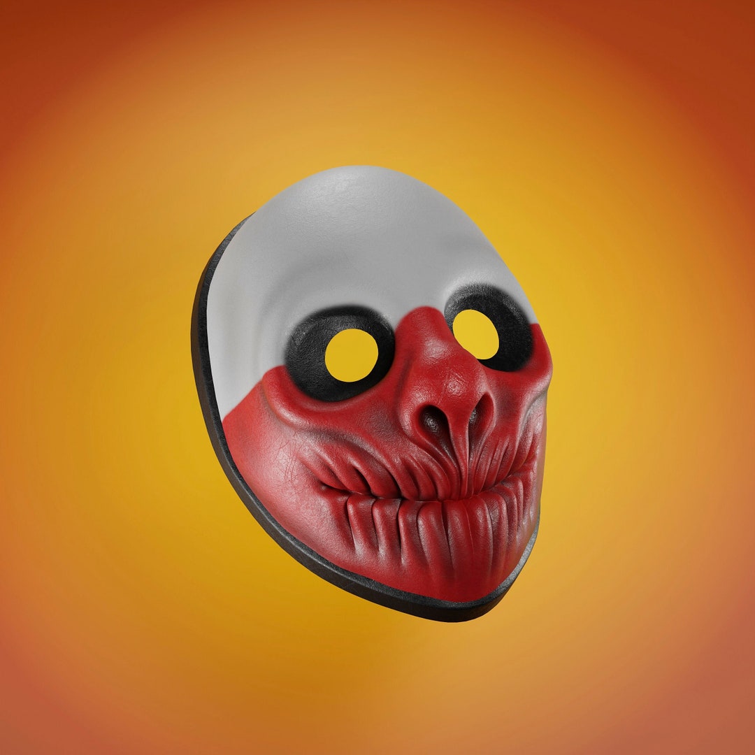 Payday2 Wolf Mask /STL FILE - Etsy