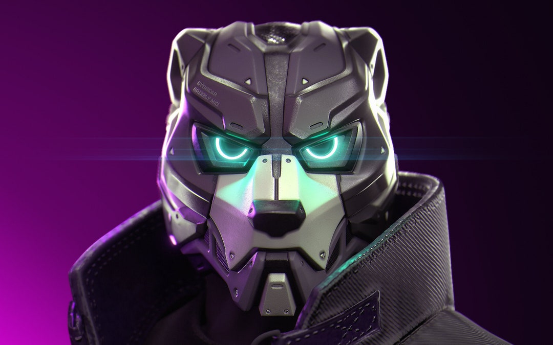 Evo Bear- Cosplay Sci-fi Mask / STL FILE for Printing - Etsy