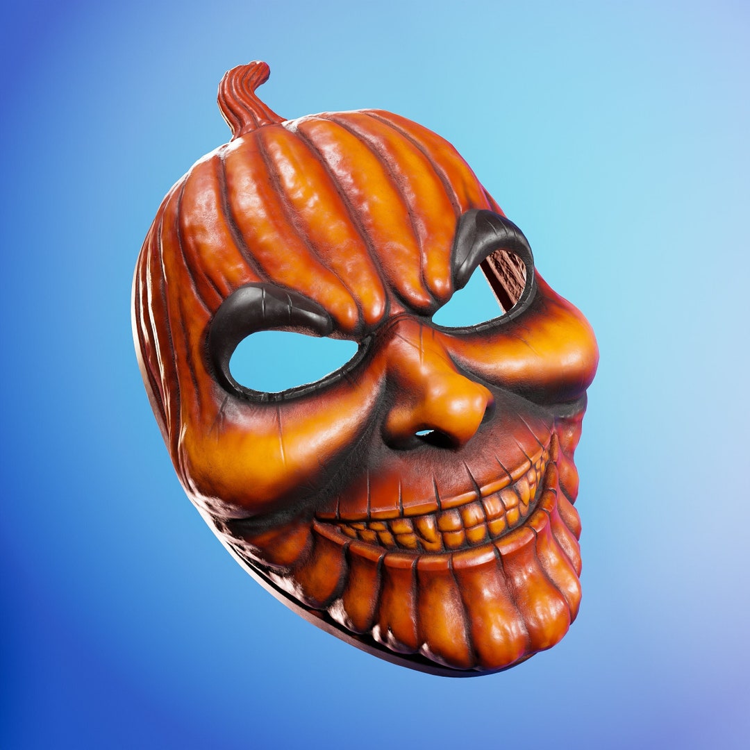Halloween Pumpkin Mask /STL FILE for Printing - Etsy