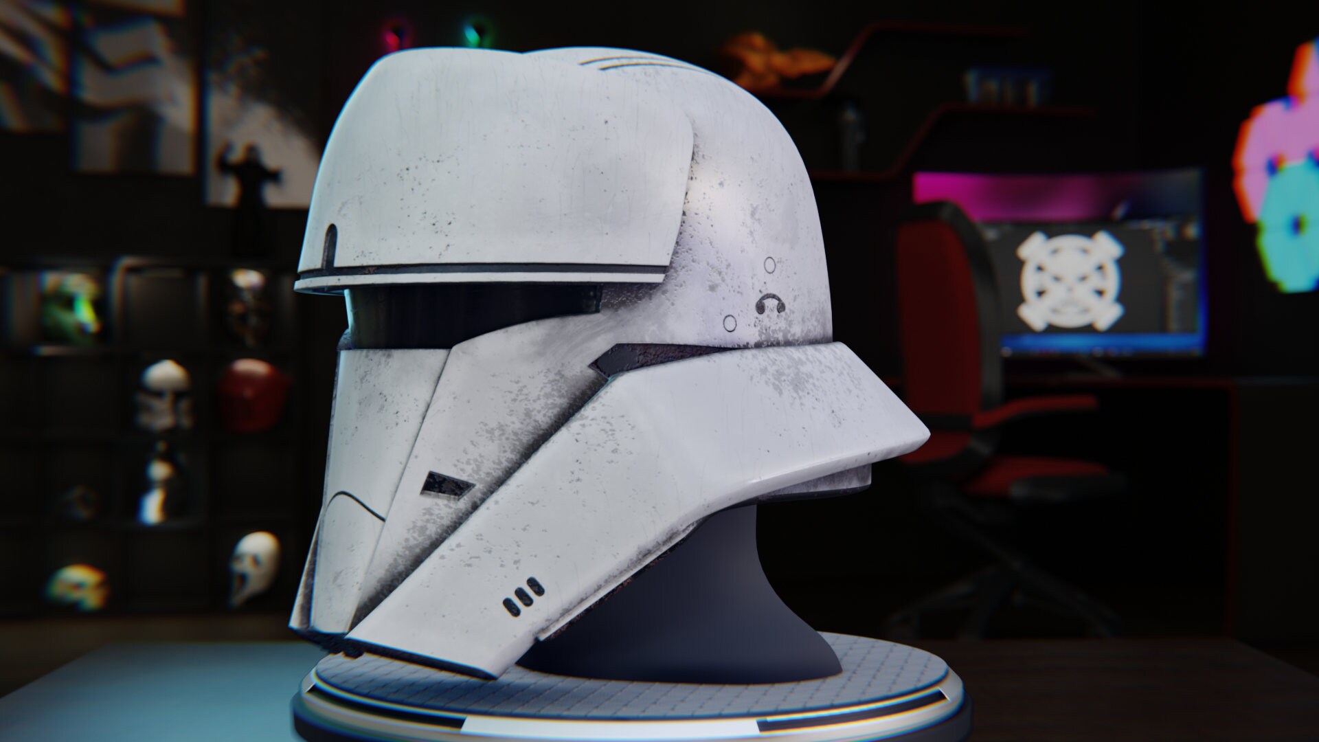 Tank Trooper Helmet From Star Wars: Rogue One/ STL FILE - Etsy