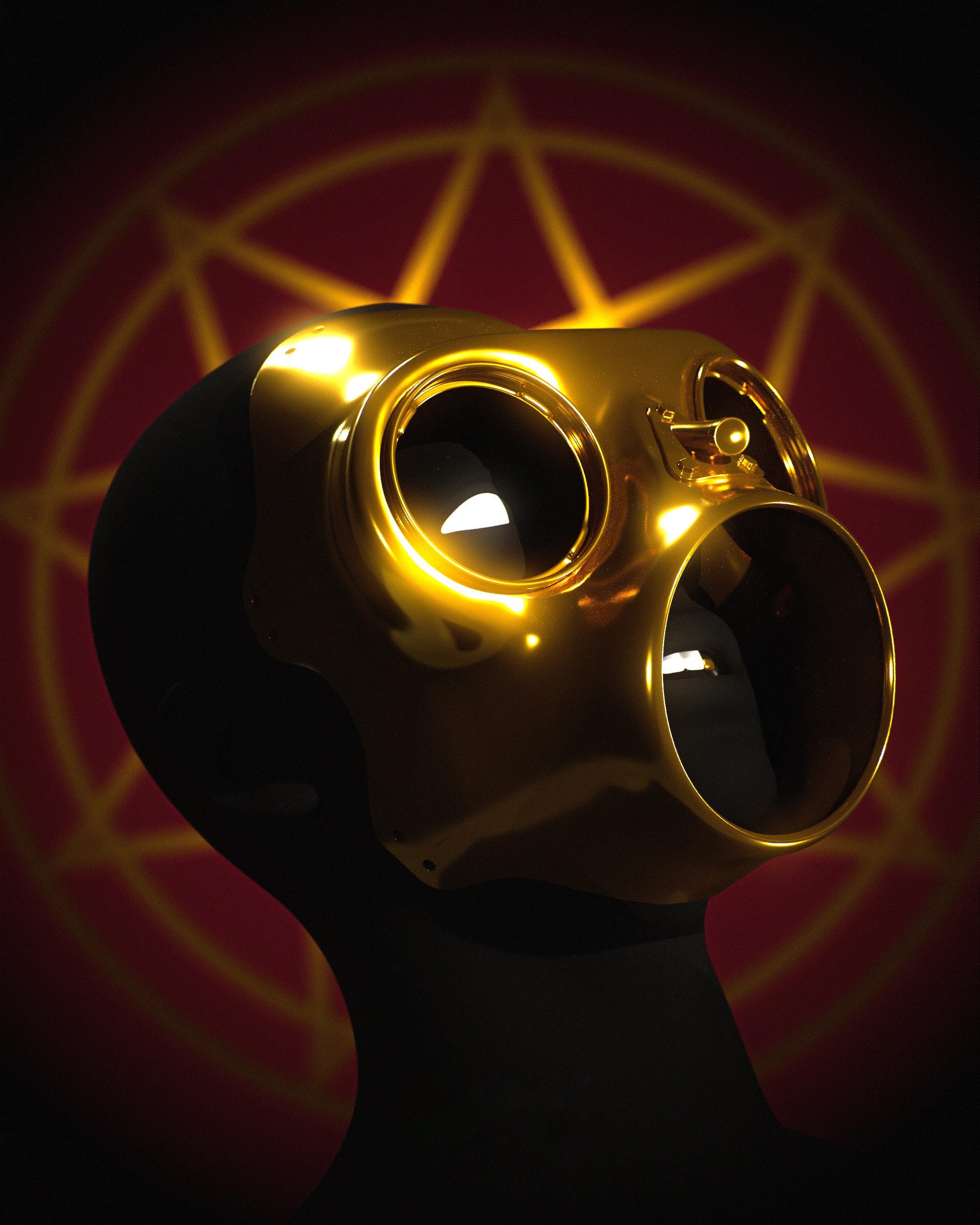 Sid Wilson Golden Gas Mask, Slipknot DJ /STL FILE for Printing - Etsy