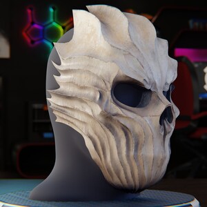 Wavy Skull STL FILE for Printing - Etsy