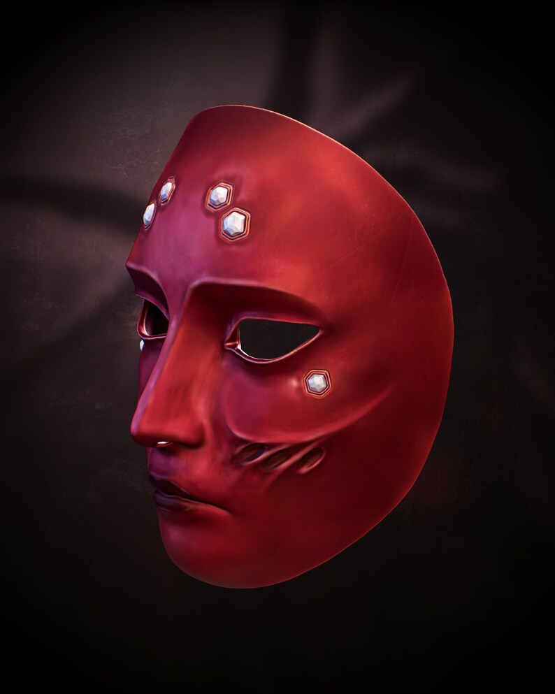 Elise Mask, League of Legends Black Rose Mask/ STL FILE for PRINTING - Etsy