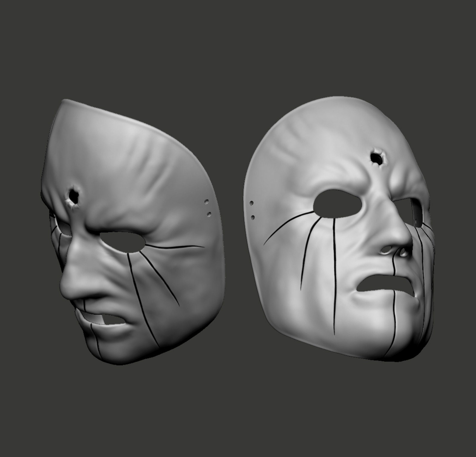 New Slipknot Drummer Mask \ STL FILE for 3d Printing - Etsy