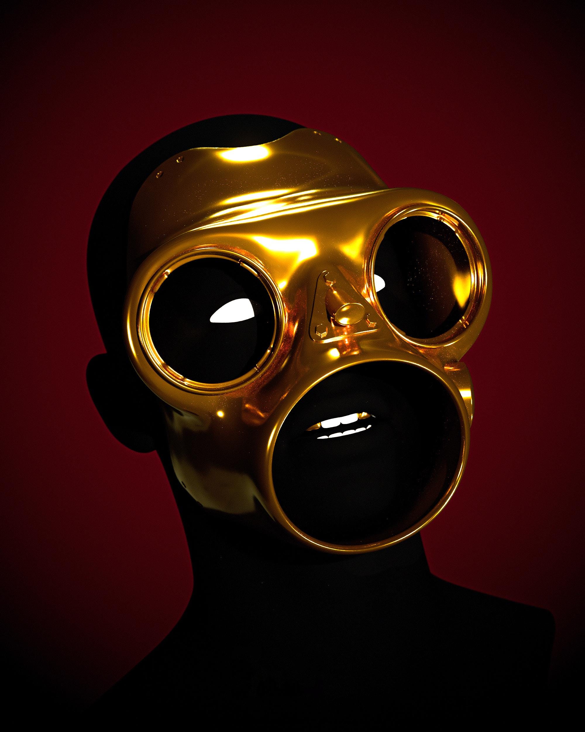 Sid Wilson Golden Gas Mask, Slipknot DJ /STL FILE for Printing - Etsy