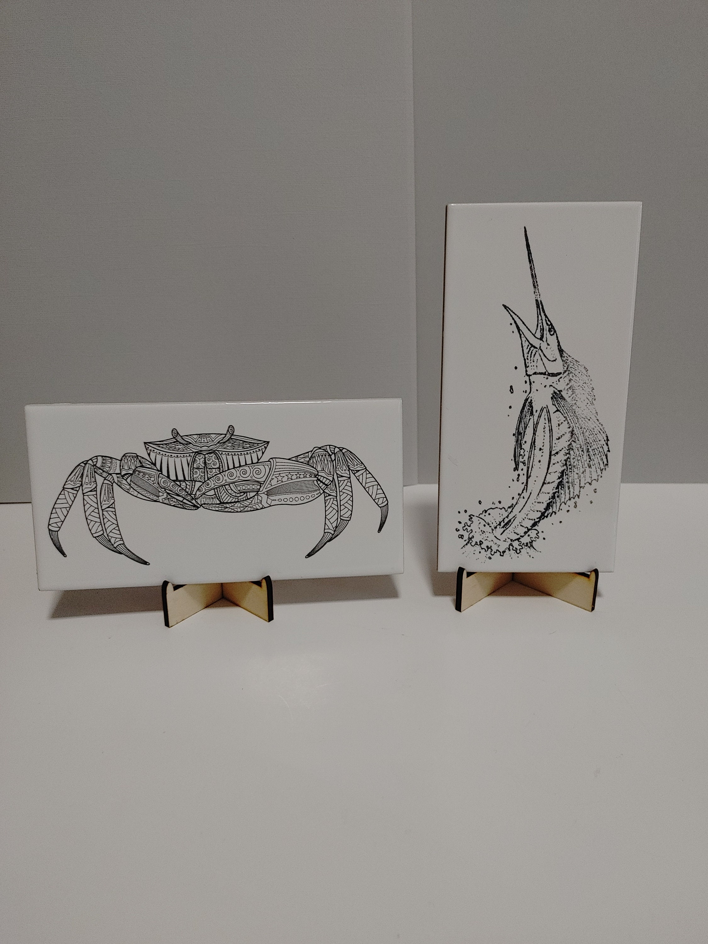 Laser Cut Display Stands Easles 4" and 2", SVG File - Lightburn - Etsy