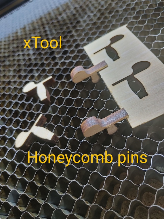 Xtool Honeycomb Pins SVG File. Use 1/4 Material to Make - Etsy