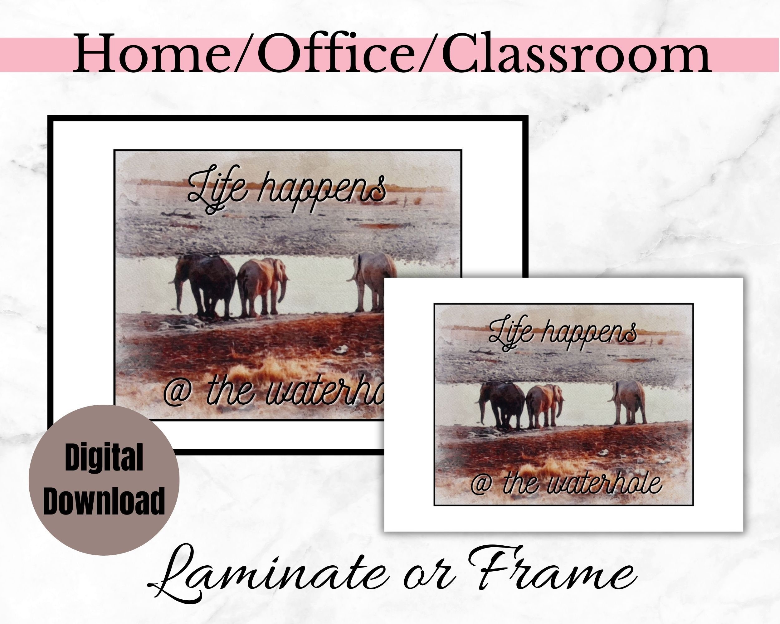 Motivational Life Quote, Poster for Teachers and Students, Positive ...