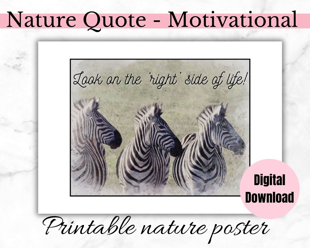Nature Quote, Motivational Quote for Teachers and Students, Positive ...