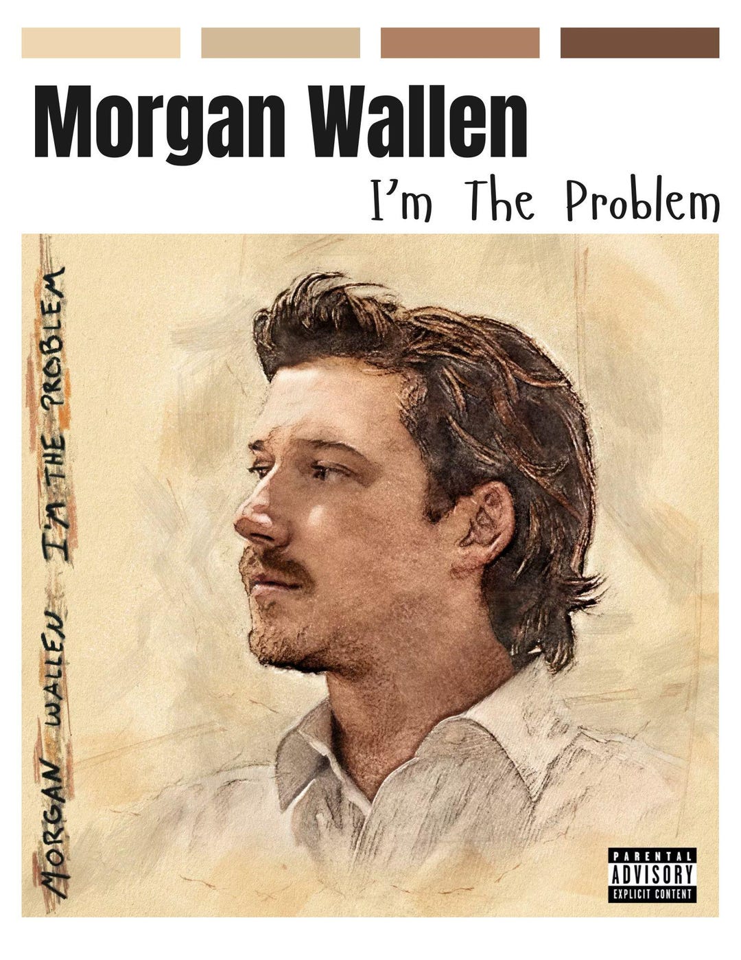 Morgan Wallen Album Prints - I'm the Problem - Etsy