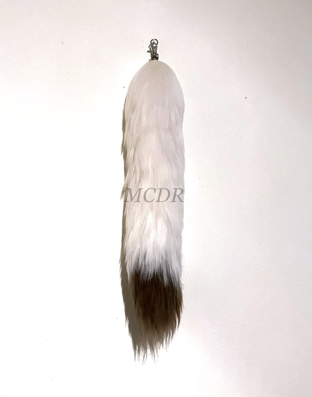 Yarn Tail— off White, Brown Tip (furry Therian Animal Wolf Cat Fox ...