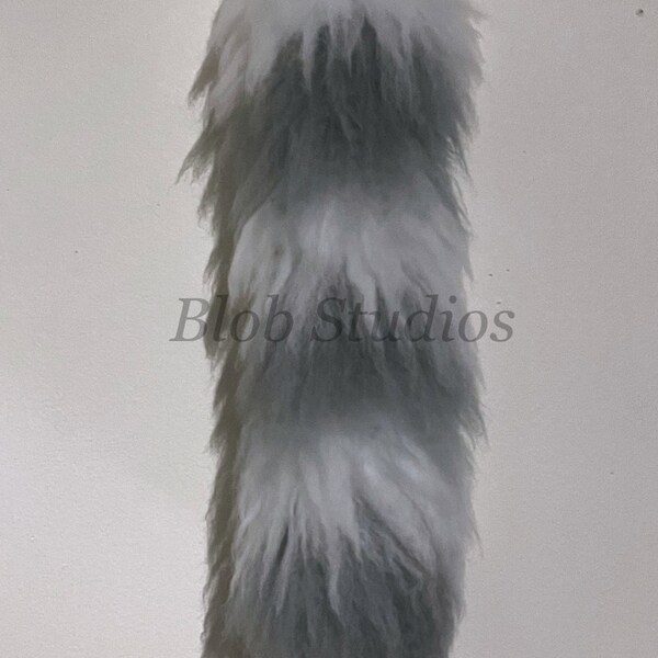 Furry Tail Striped - Etsy