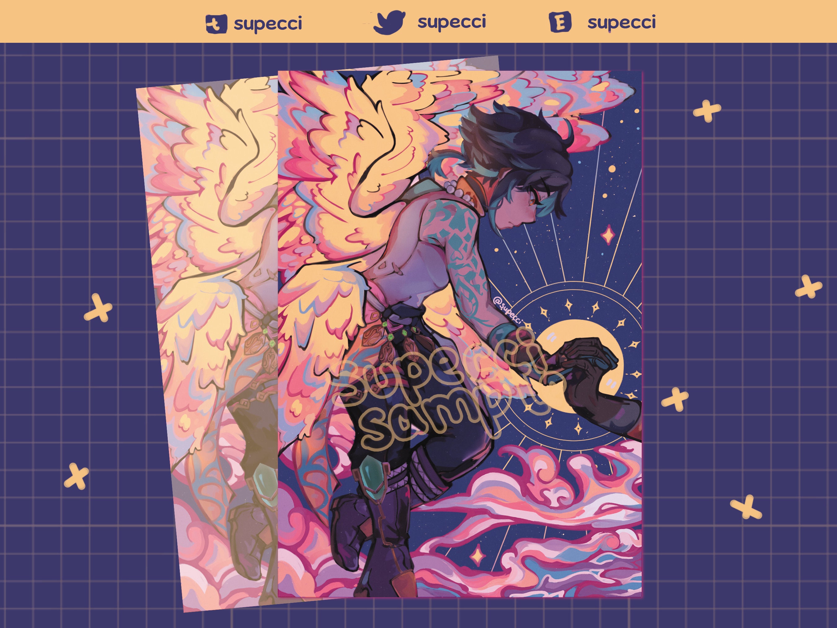 Genshin Impact 5x7 Xiao Print - Etsy