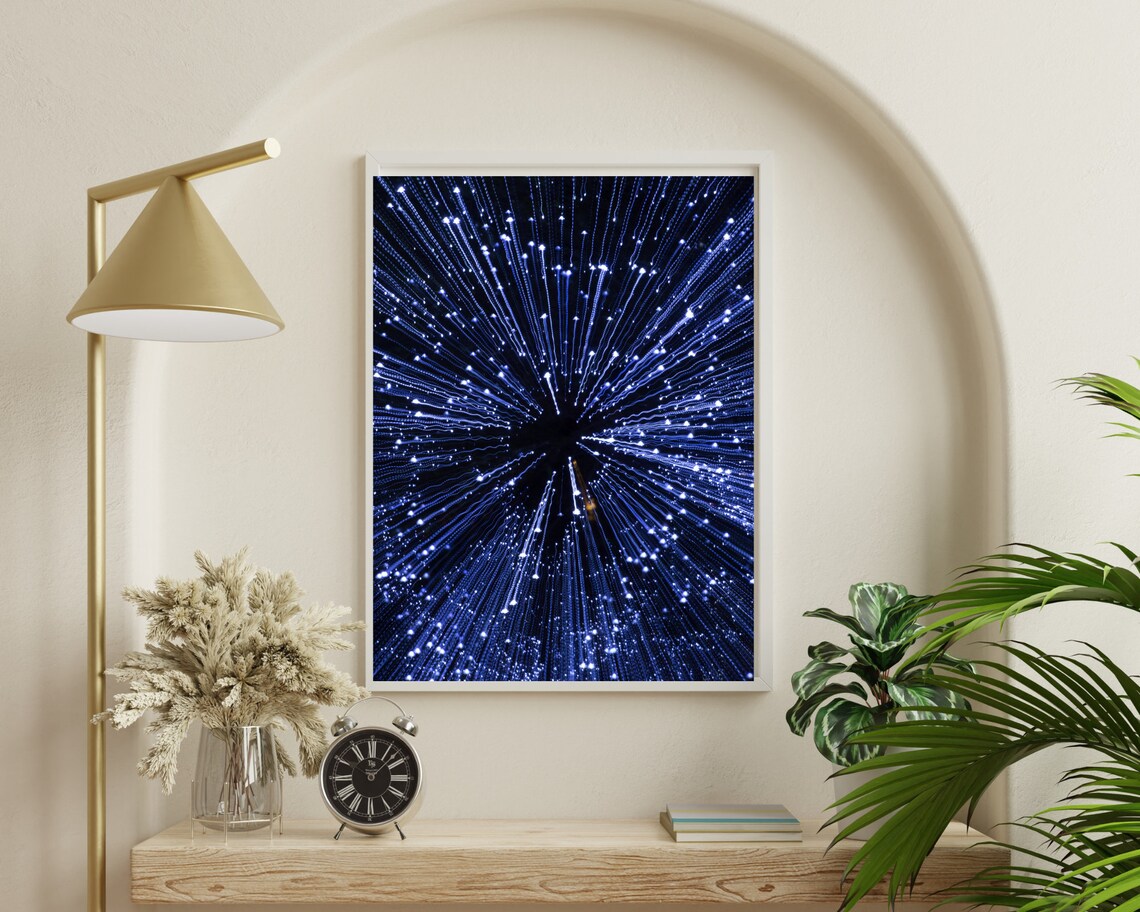 Star Map Print, Blue Star Map, Southern Constellations Chart Print ...