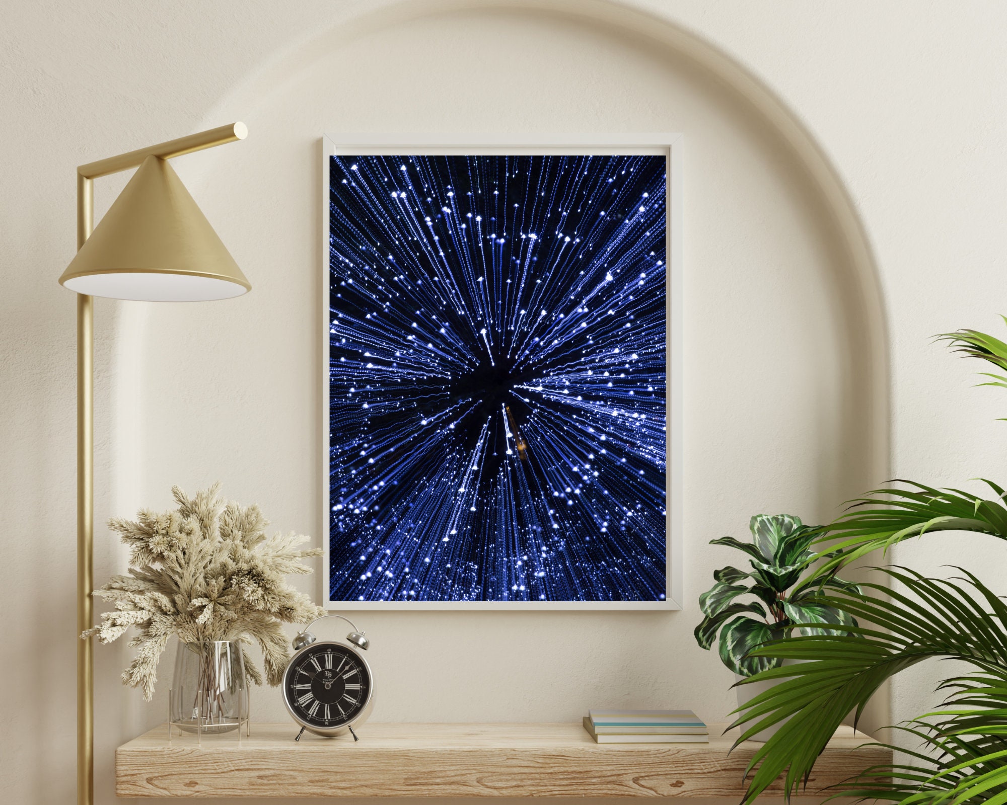 Star Map Print, Blue Star Map, Southern Constellations Chart Print ...