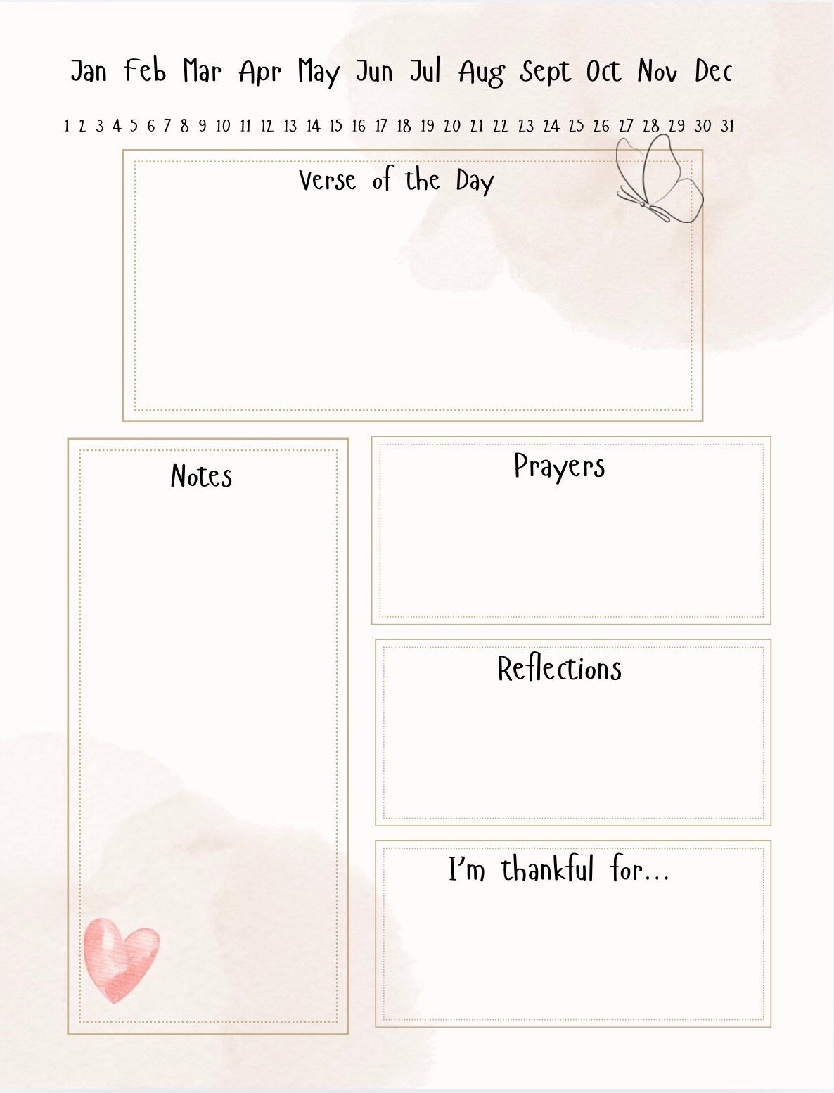 Bible Study Journal | Bible Study Notebook | Bible Reflections | Bible ...