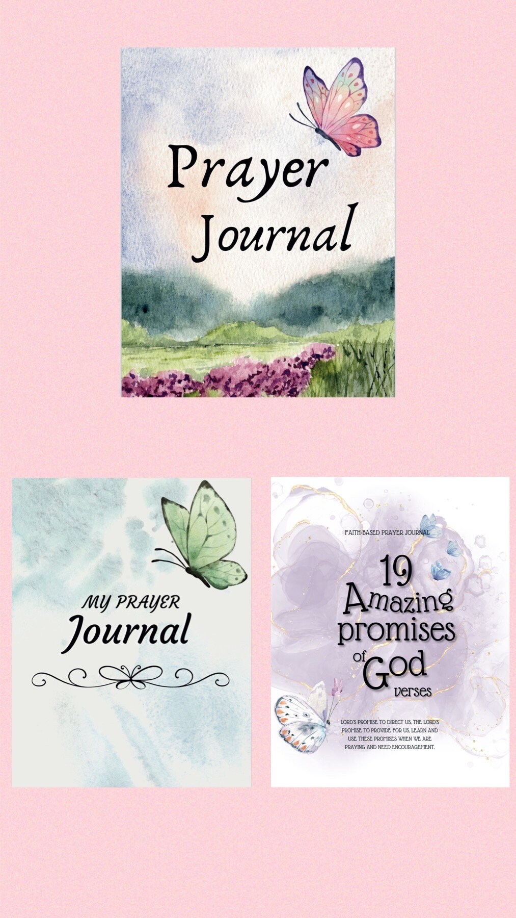 3 Bundle Prayer Journal | Bible Verses Planner | Devotional Planner ...
