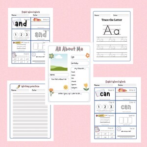 Fun With Sight Words: an Engaging Activity Workbook for Kids | Early ...