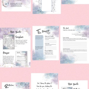 3 Bundle Prayer Journal Bible Verses Planner Devotional Planner ...