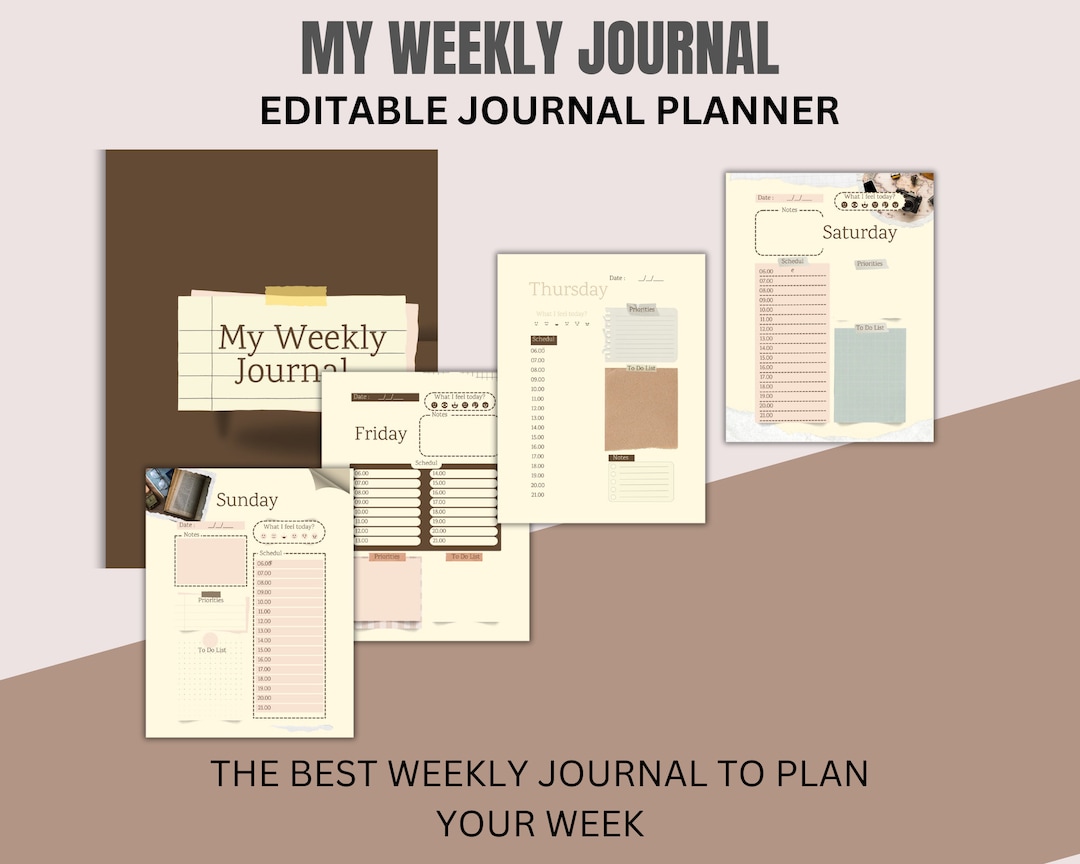 My Self-love Journal | Weekly Gratitude & Monthly Manifestation Goals ...