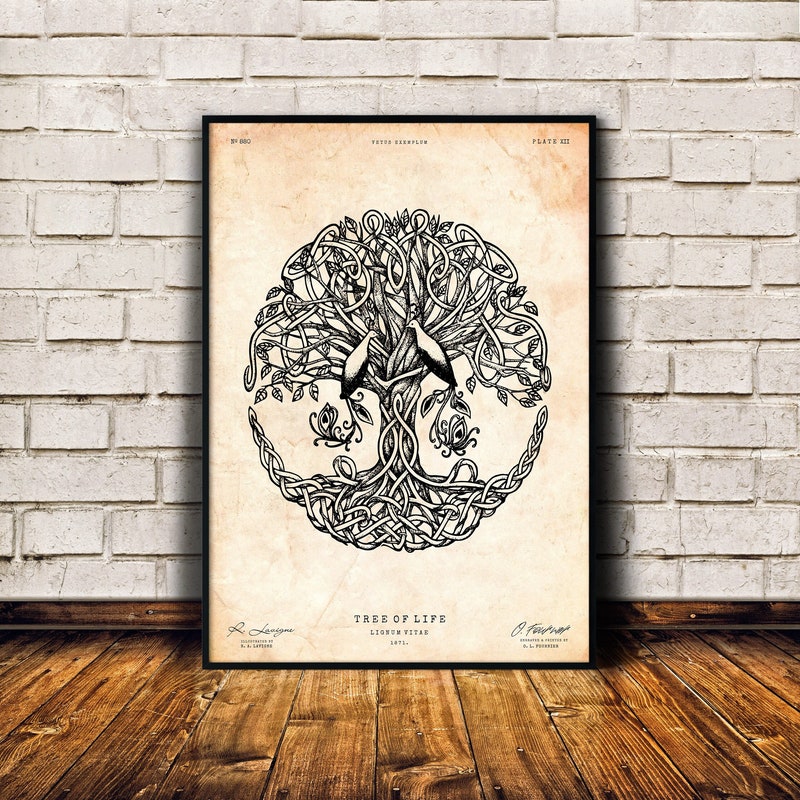 Celtic Art Print - Etsy