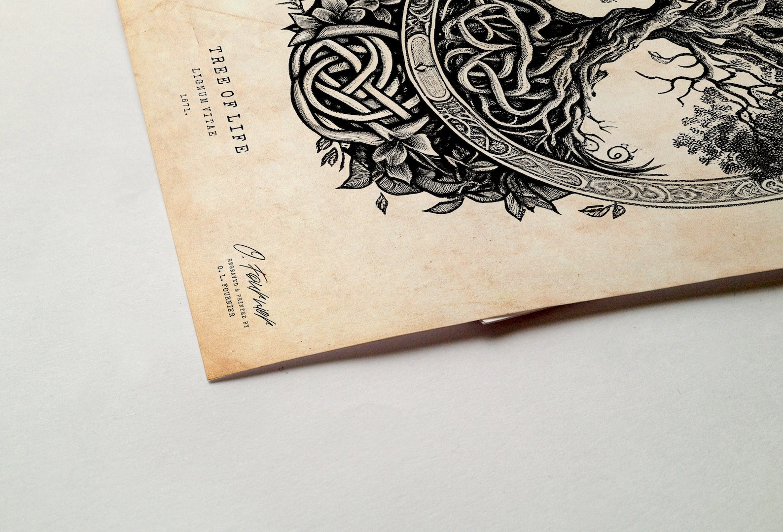 Tree of Life Art Cottagecore Room Decor Celtic Wall Art - Etsy