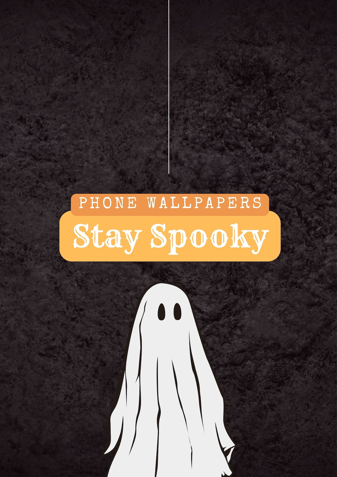 Stay Spooky Phone Wallpaper - Etsy