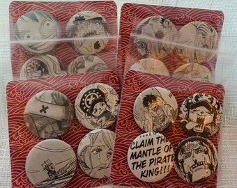 One Piece Pins - Etsy