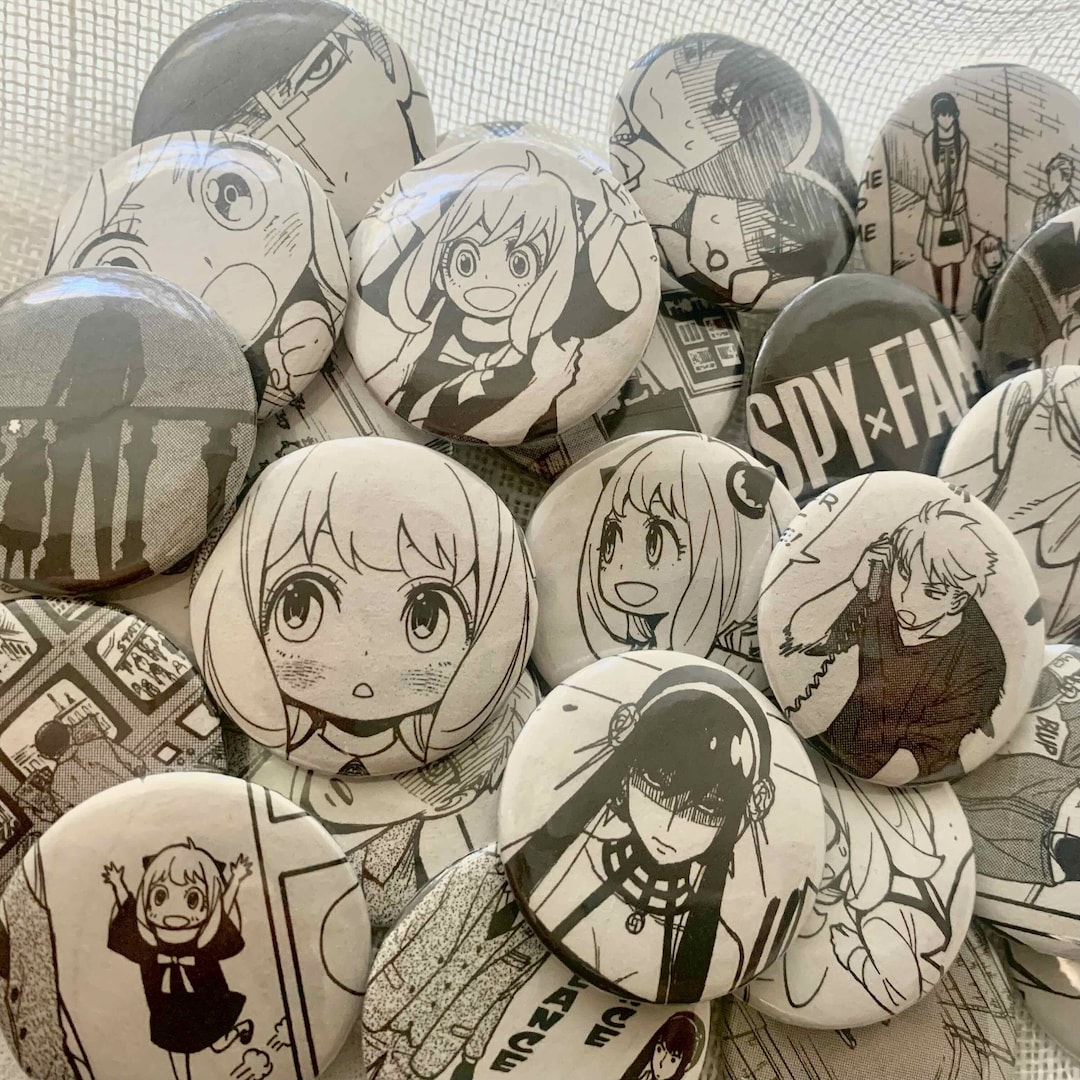 Anime Sxf Manga Pins 4 Pack - Etsy
