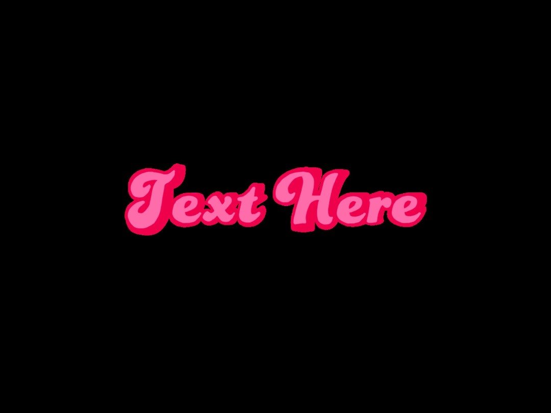 Groovy Style Custom Lettering for Cricut, Signs, and More - Etsy