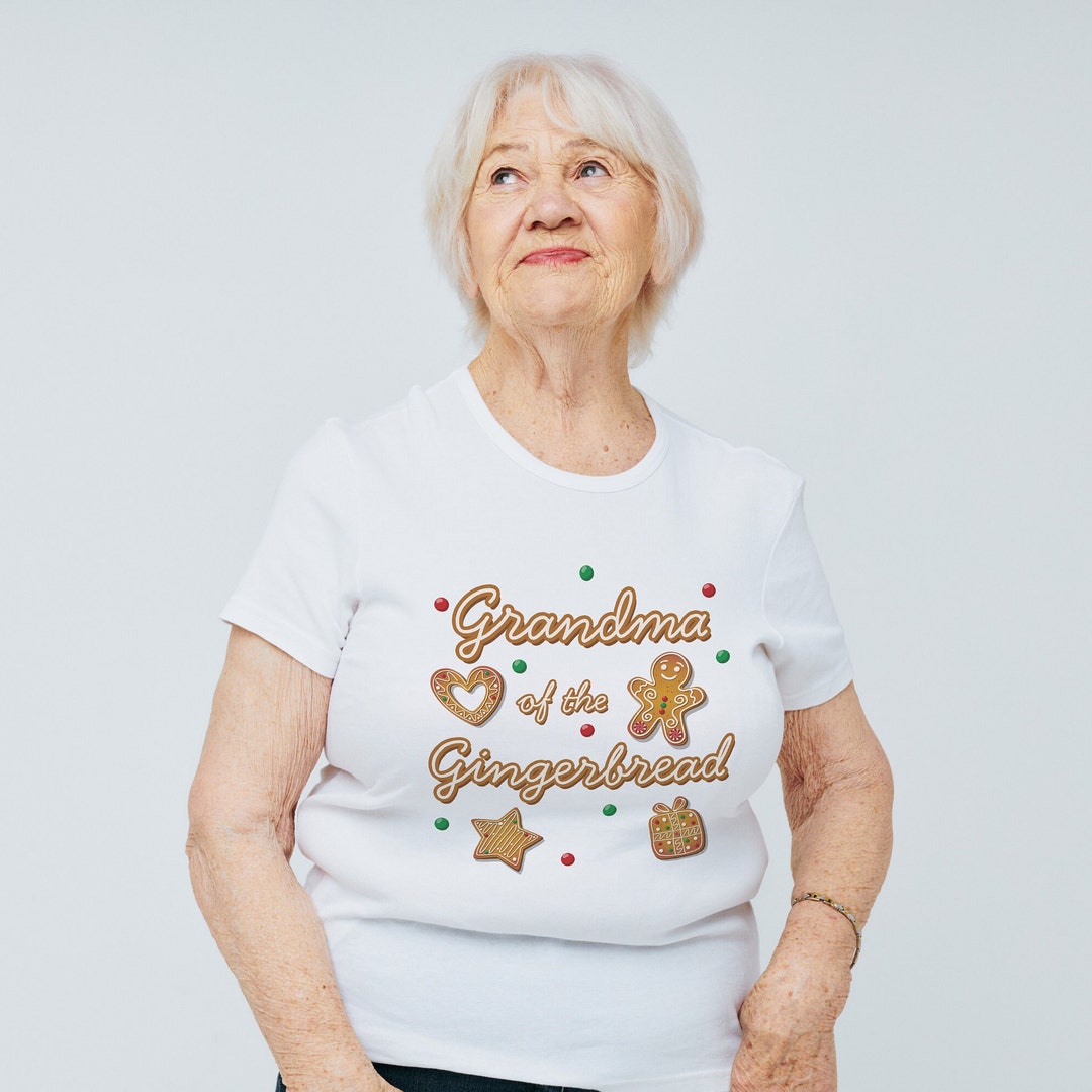 Gingerbread Man Gender Reveal Party Tee, Christmas Baby Gender Reveal ...