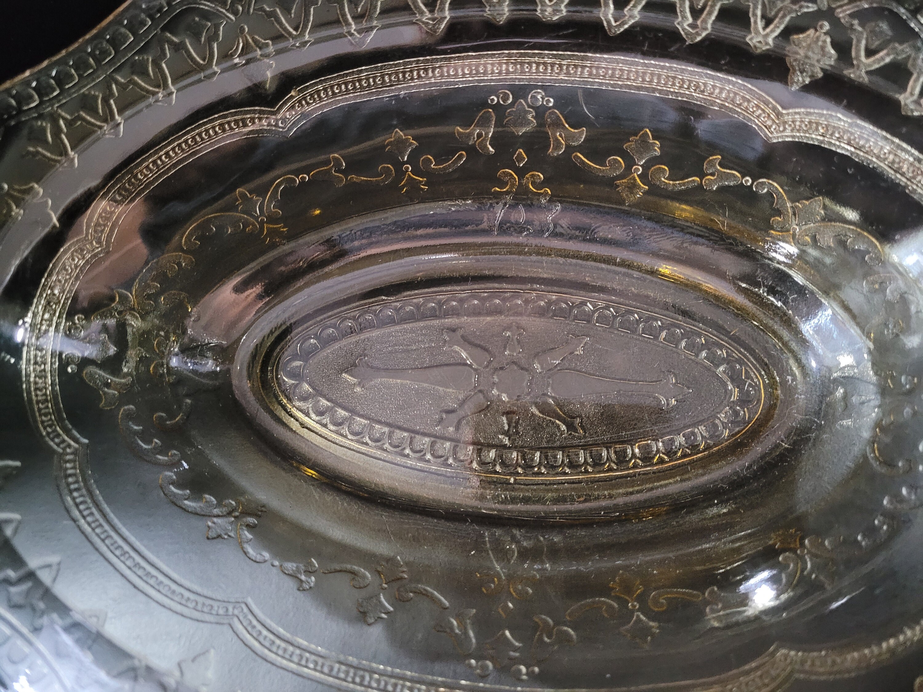 Federal Glass Yellow Depression Glass Patrician Spoke Pattern 10 ...
