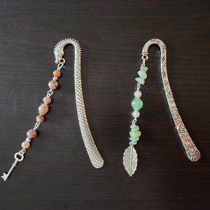 Gemstone Shepherd's Hook Bookmarks - Etsy