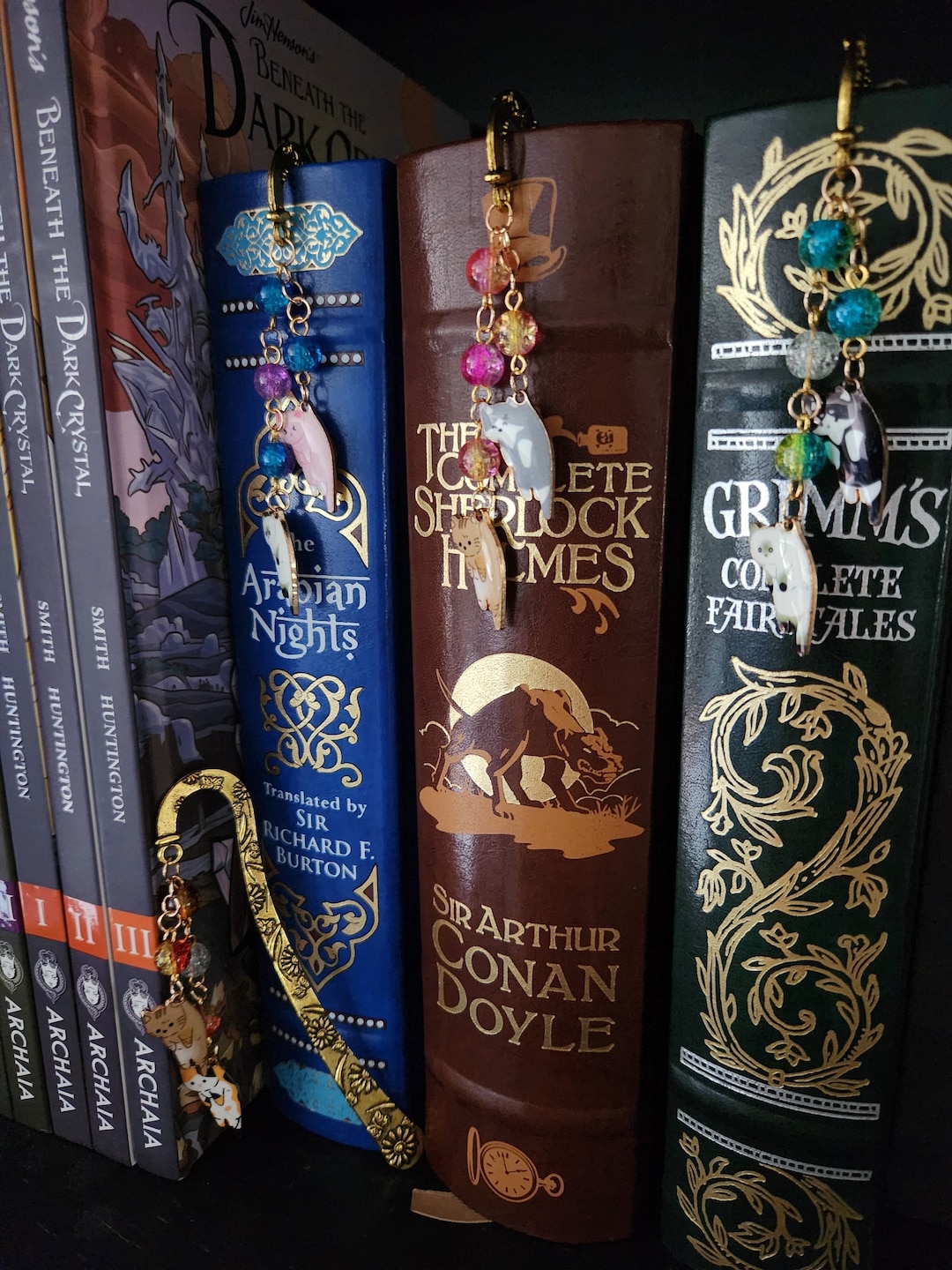 Kitty Scruff Metal Shepherd's Hook Bookmarks - Etsy