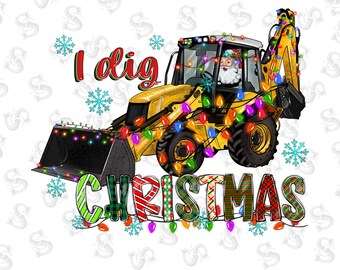 Christmas Dig Png - Etsy