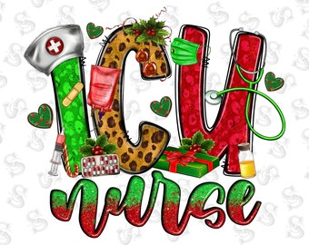 Christmas Icu Png - Etsy