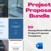 50 Project Proposal Templates | MS Word Template | - Etsy