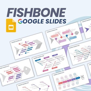Fishbone Google Slide Fully Editable Templates | Fishbone Chart Slide ...