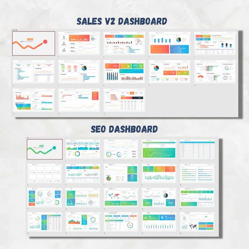 Business Dashboard Chart Powerpoint Fully Editable Templates 12 in 1 ...