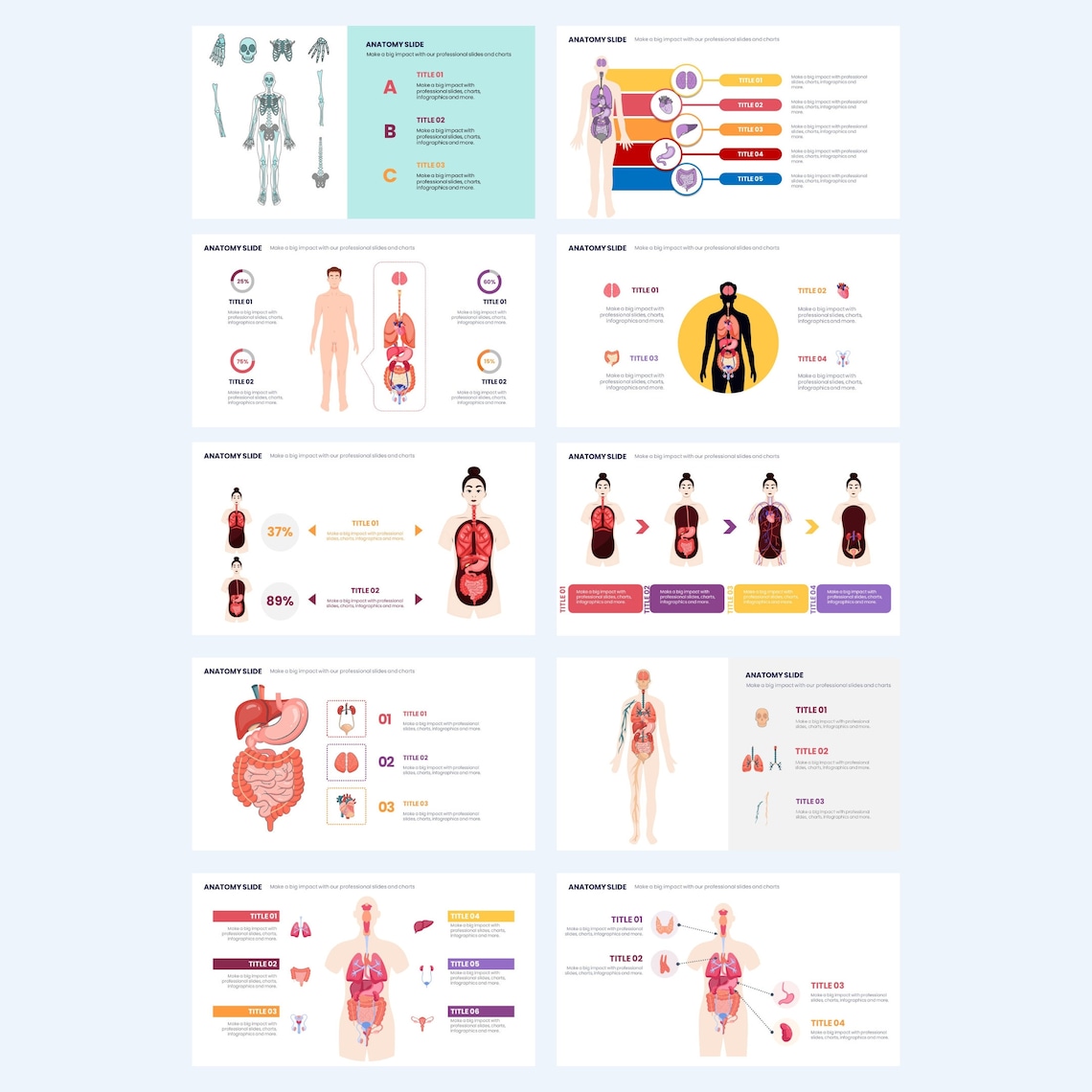 Anatomy Powerpoint Fully Editable Templates Medical Powerpoint ...