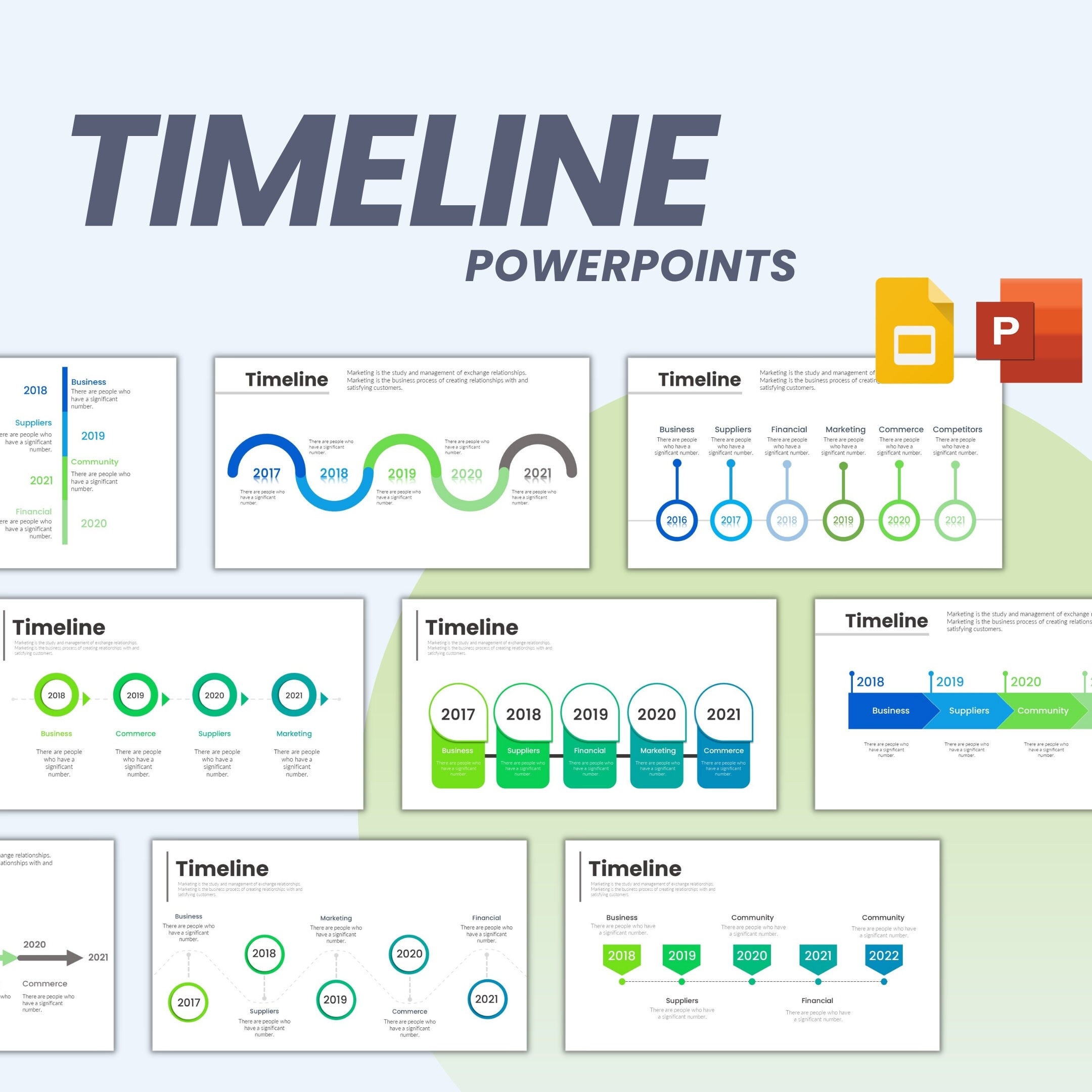 Timeline Slides Fully Editable Templates | Timeline Chart Presentation ...