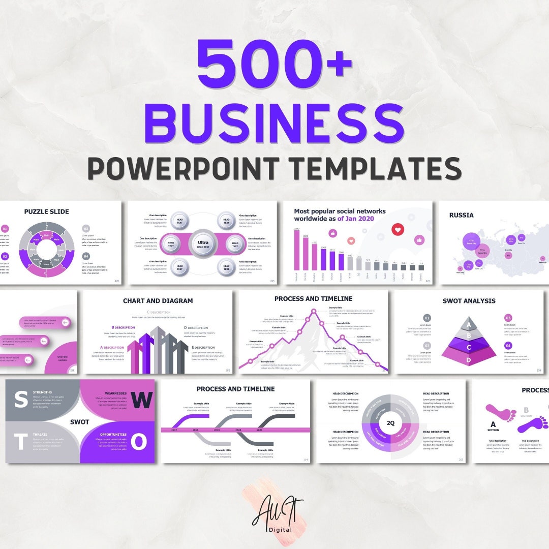 500+ Business Chart Powerpoint Templates | Fully Editable (PPT Files ...