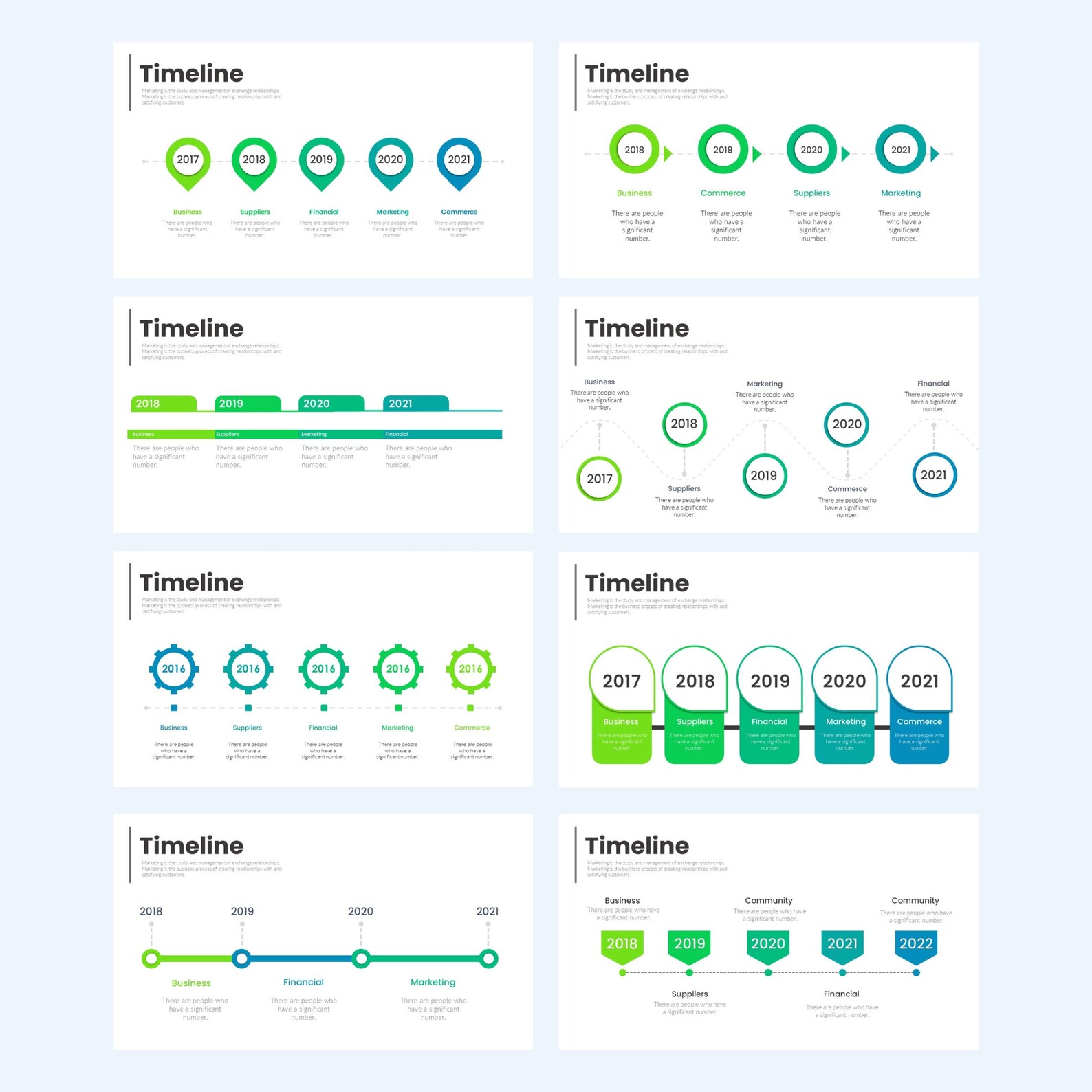 Timeline Slides Fully Editable Templates | Timeline Chart Presentation ...
