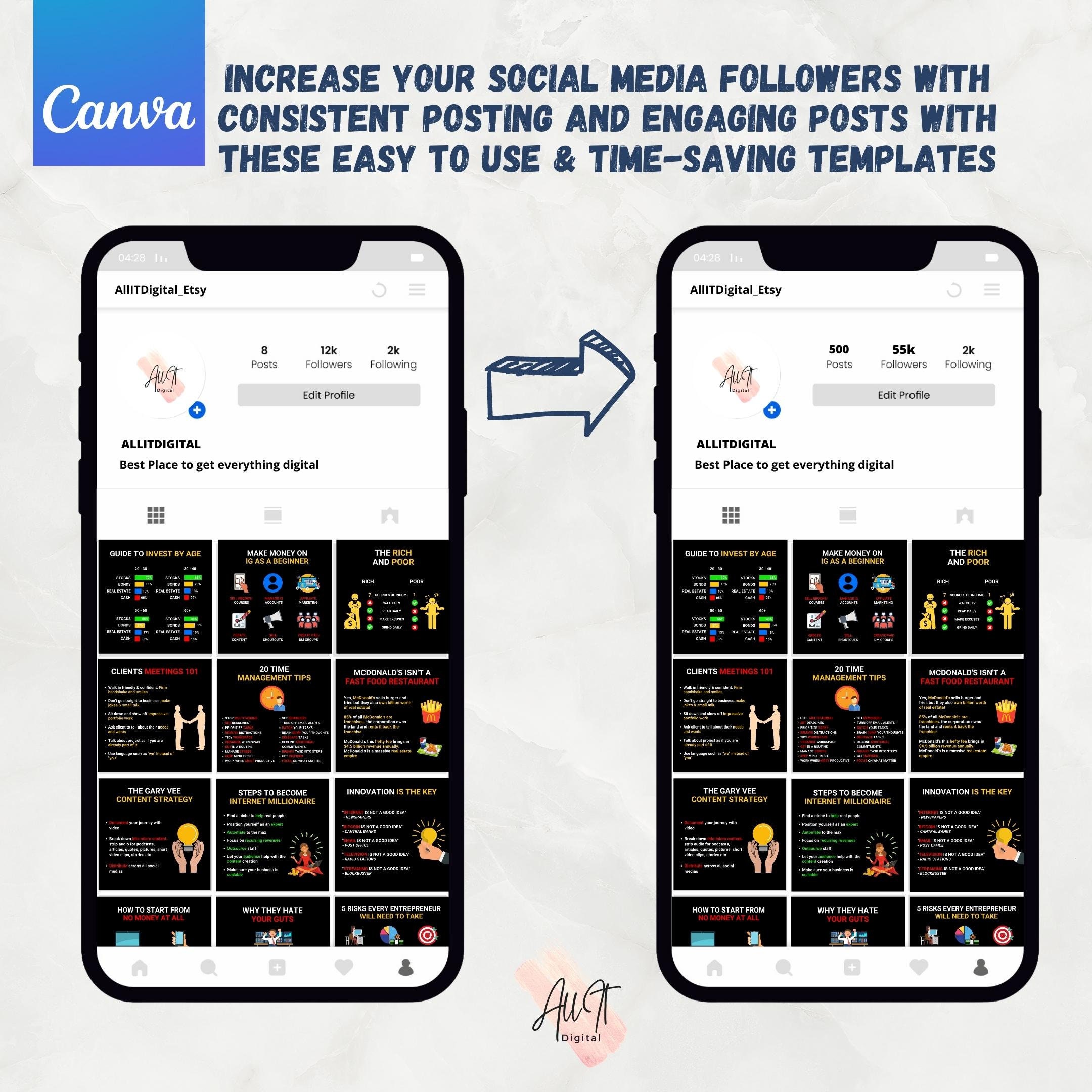 100 Credit Repair Social Media Instagram Bundle | Repair for Your ...