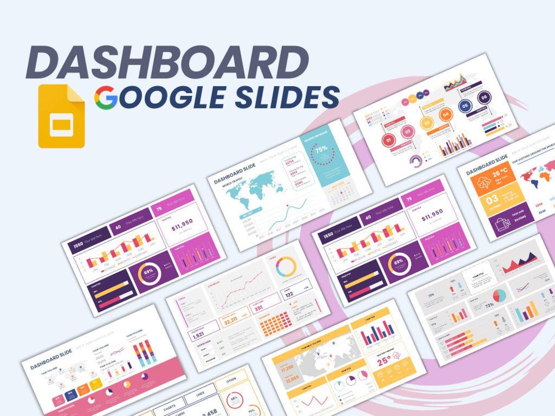 Dashboard Google Slide Fully Editable Templates | Dashboard Chart Slide ...